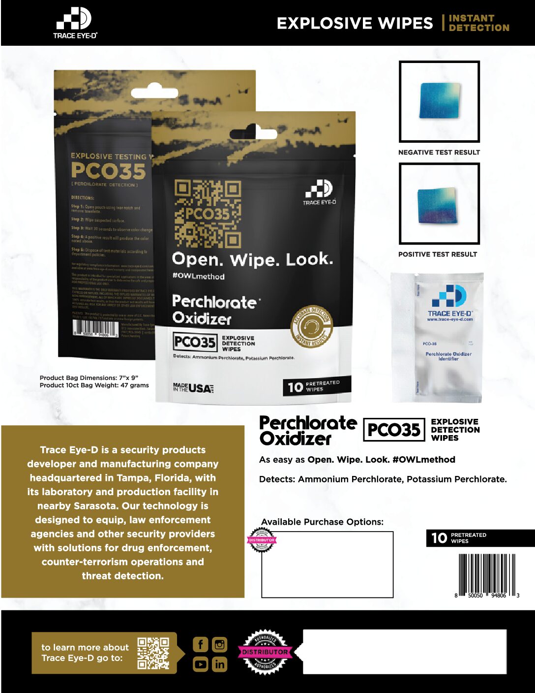 TraceEyeD_PCO35SaleSheetDistiributor_V1_20250219 PDF - Trace Eye-D